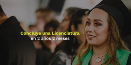 Concluye una licenciatura en 2 años 2 meses - BLOG | Utel